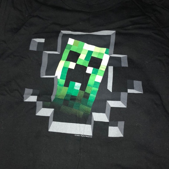 Shirts & Tops | Creeper Official Minecraft Shirt | Poshmark